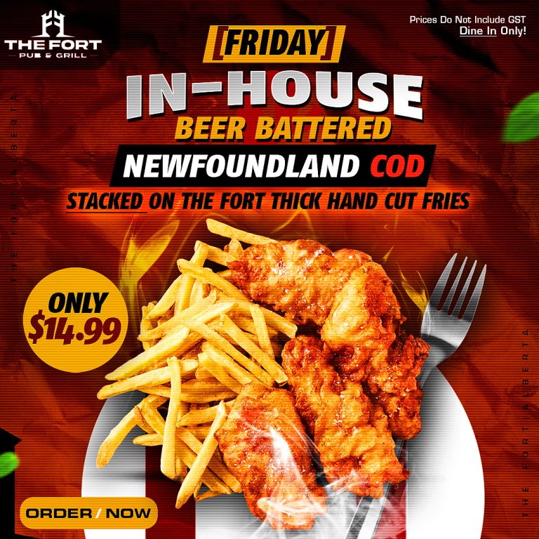 Daily Specials - The Fort Pub & Grill