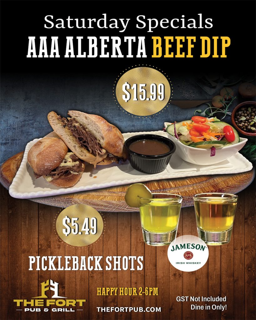 Daily Specials - The Fort Pub & Grill