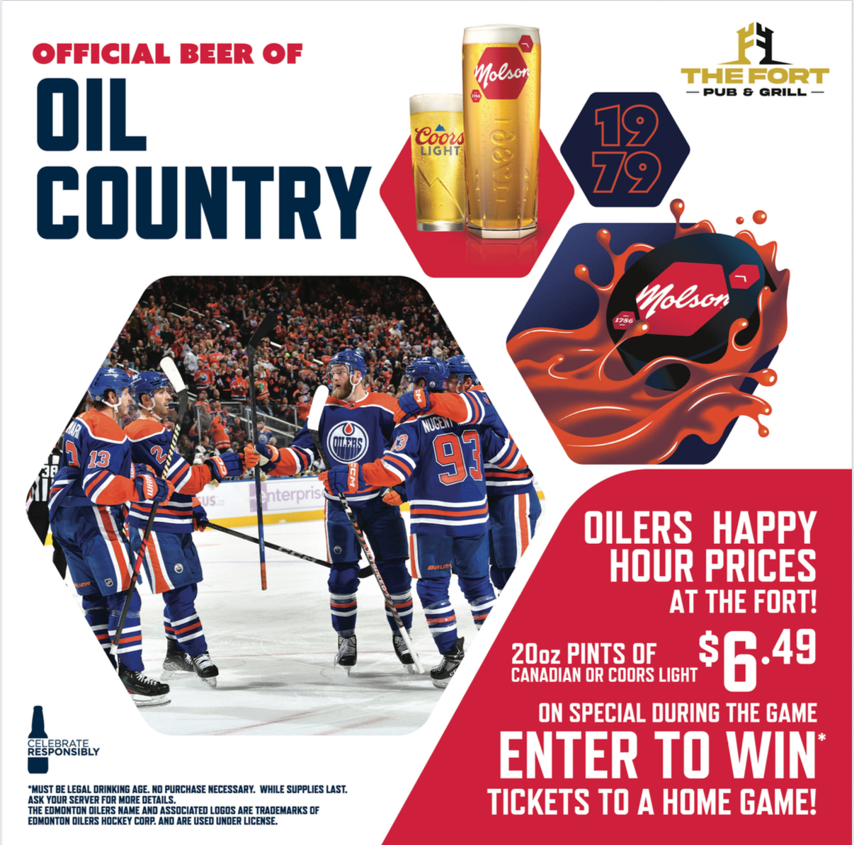 🏒 The Fort Pub & Grill: Your Hockey Headquarters! 🏒 - The Fort Pub & Grill